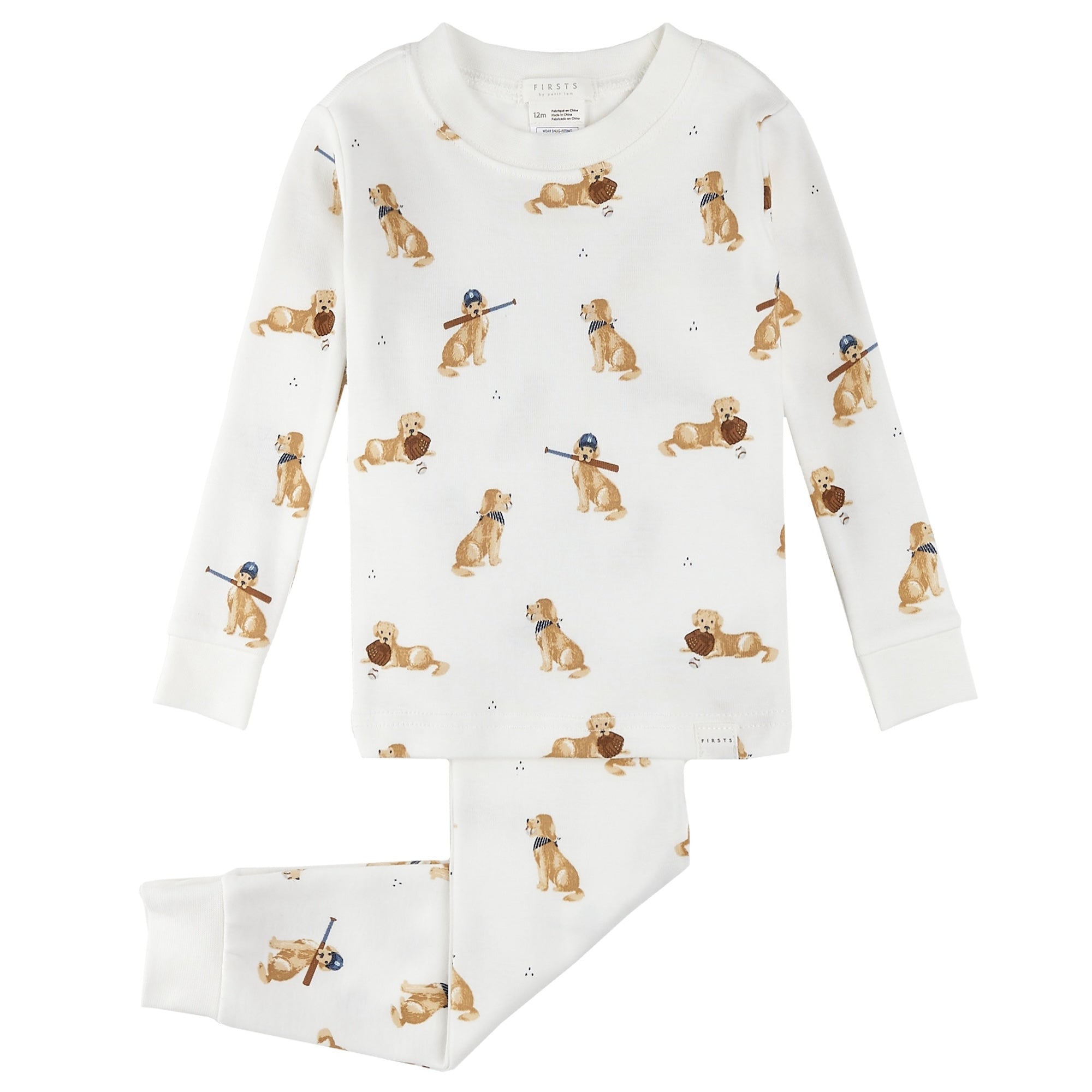 Golden Retriever Pajama Set – Bree Kids
