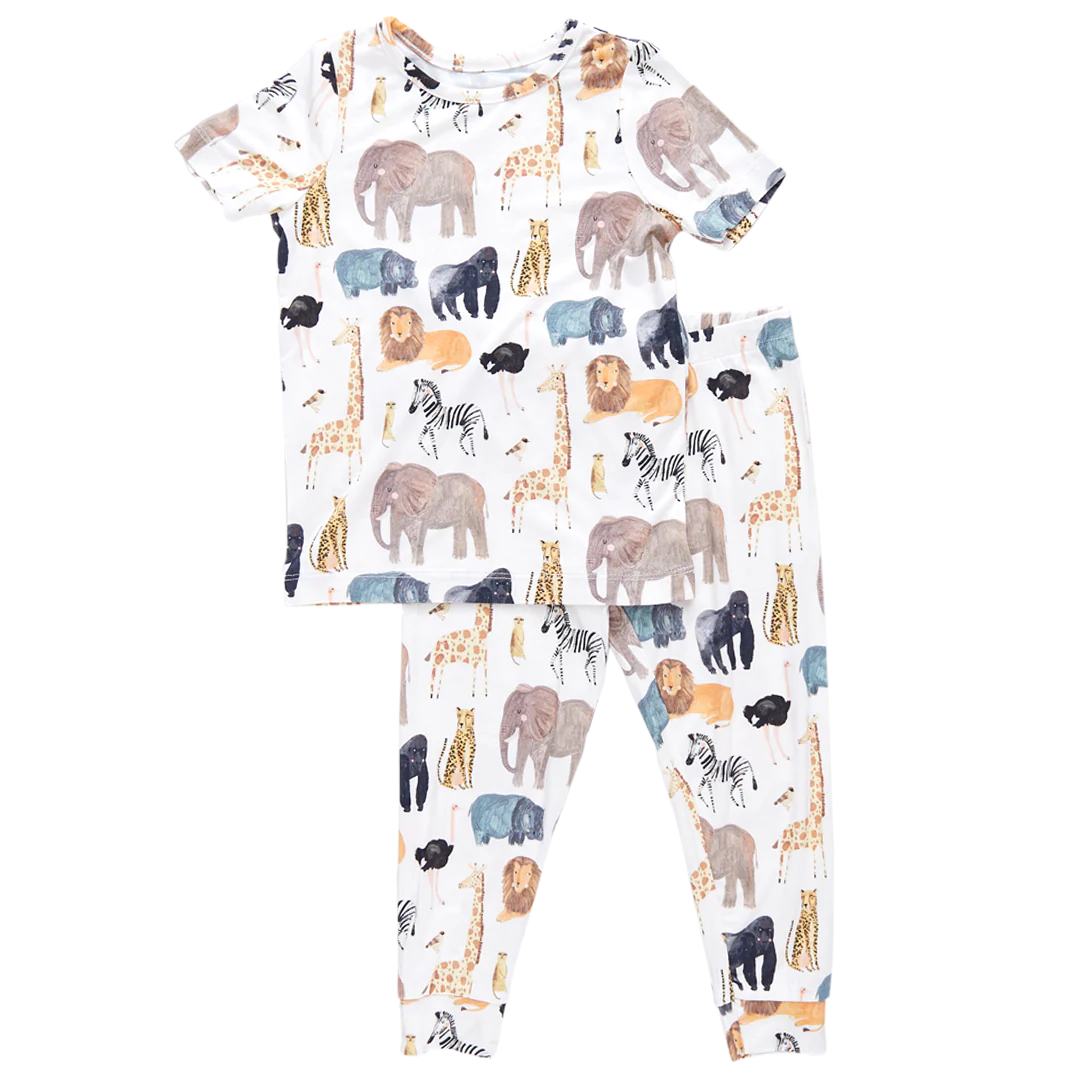 Animals of Africa PJ Set – Bree Kids